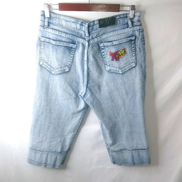 Roxy | Shorts | Roxy 32 Logo Embroidered Long Shorts Plus | Poshmark